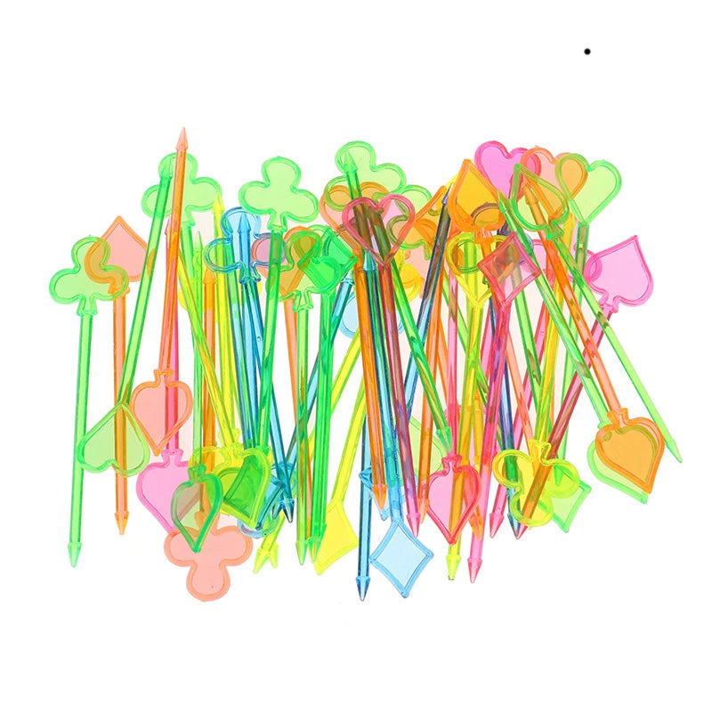 Plastic Cocktail Sticks | shaker cocktail & shaker cocktail